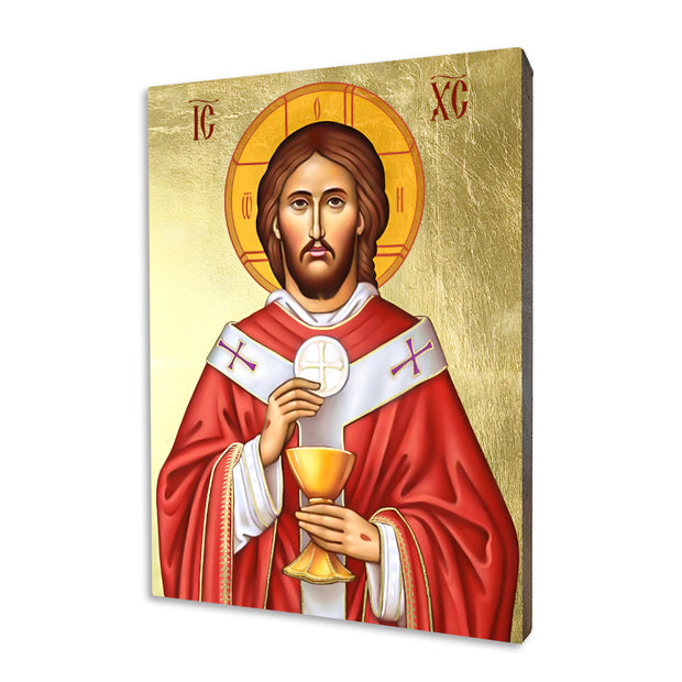 Icon of Jesus Christ the Priest – Art Christiana